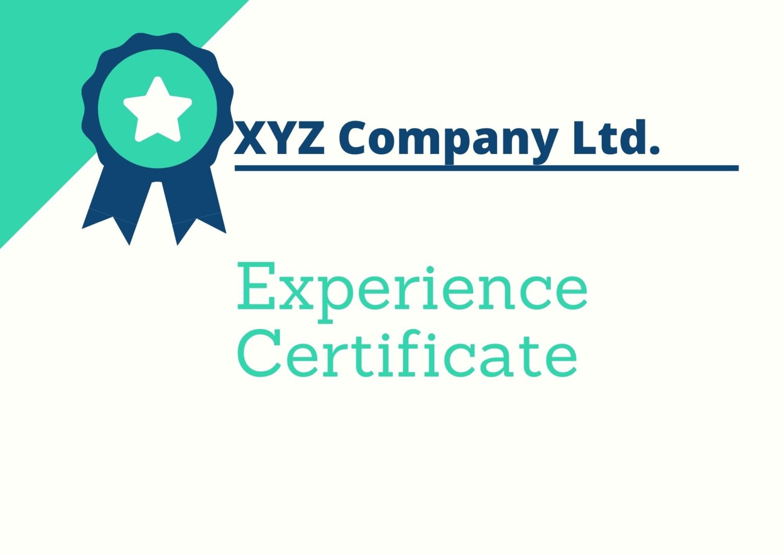 Teaching Experience Certificate Format & Samples | For Teacher & Faculty