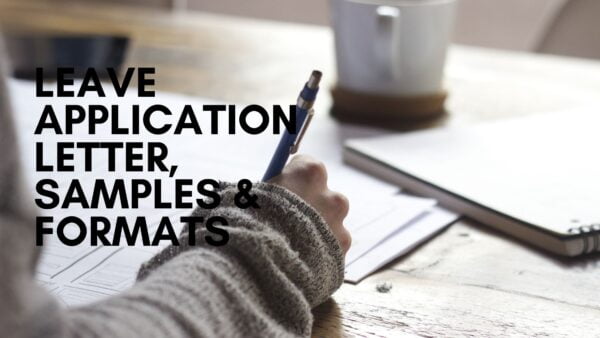 How To Write a Half Day Leave Application for Office Sample Email