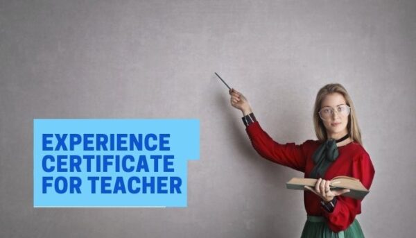 Teaching Experience Certificate Format & Samples | For Teacher & Faculty
