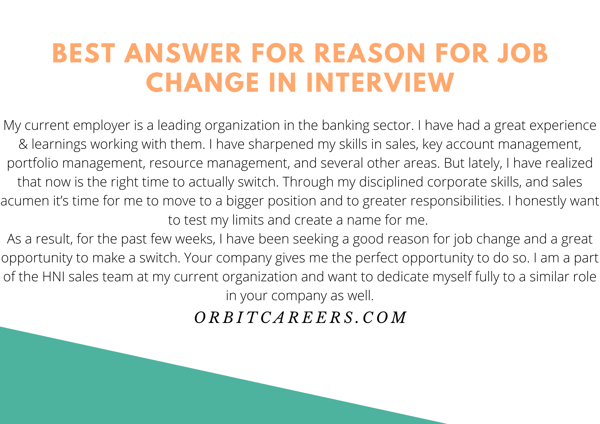 Five Tips To Avoid Rejection Because Of Reason For Job Change.