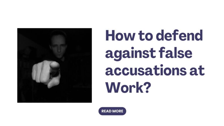 How do you defend against false accusations?: Strategies for Defense ...